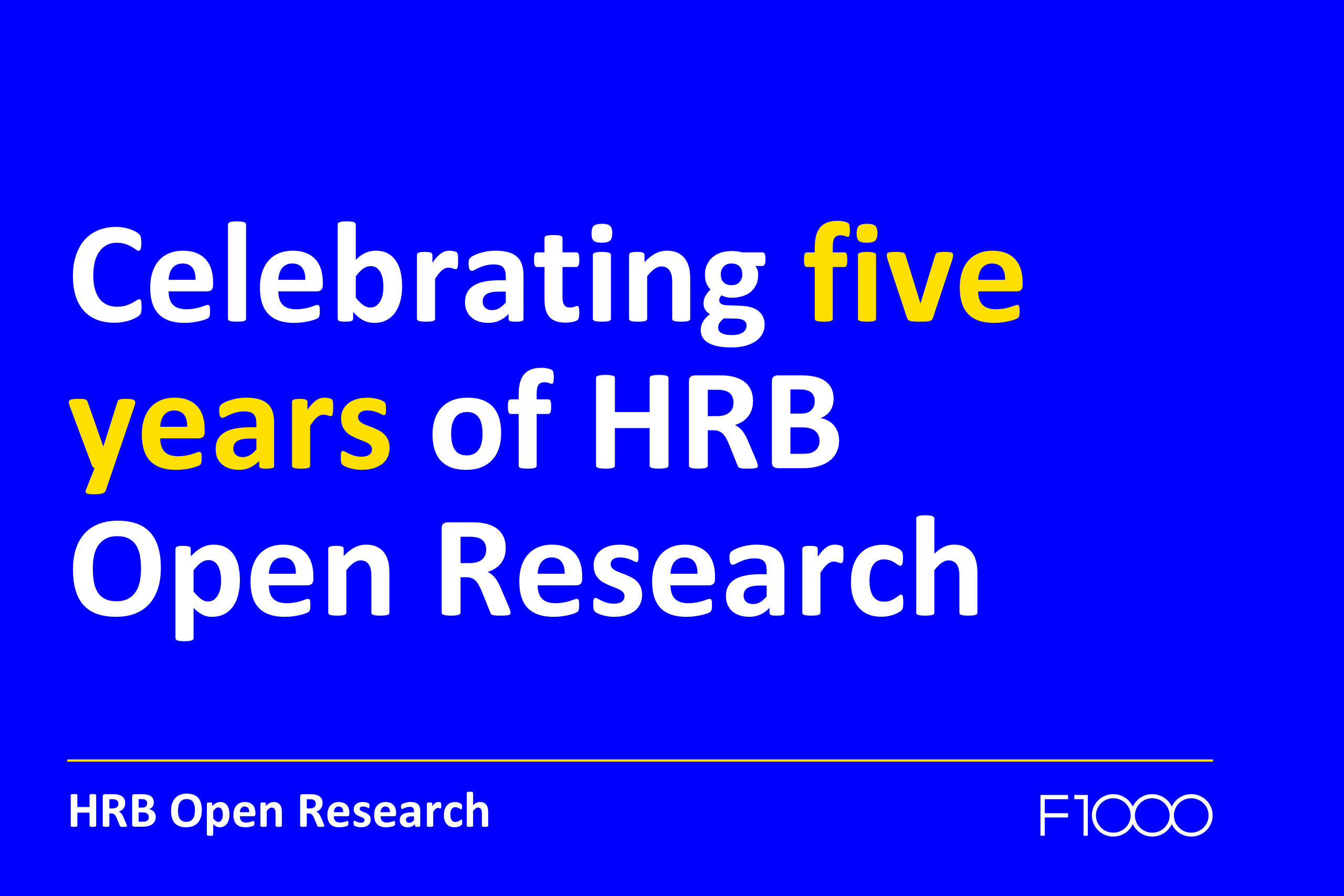 Five years of HRB Open Research | HRB Open Research BlogHRB Open ...